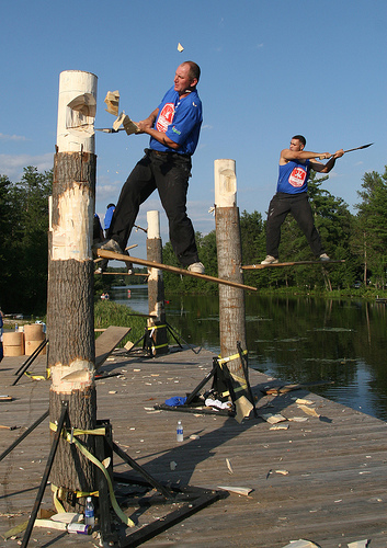 LUMBERJACK WORLD CHAMPIONSHIPS FROM HAYWARD, WISCONSIN!
