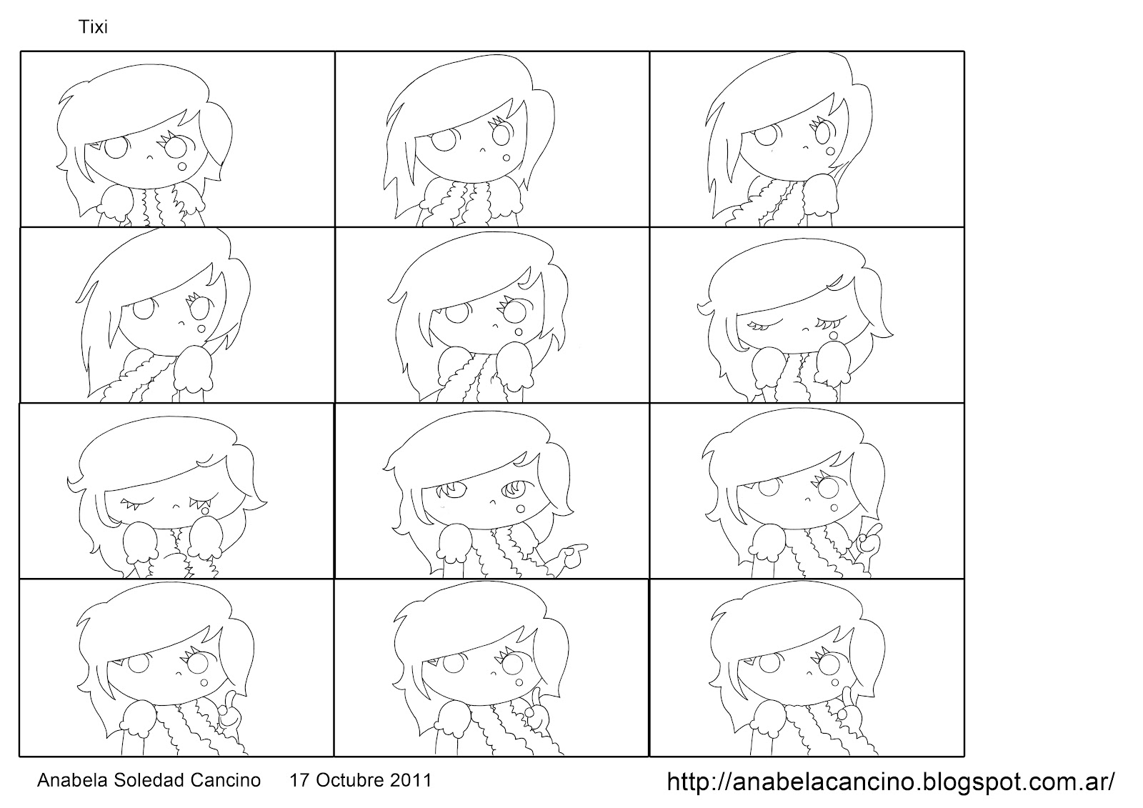 Anabela Cancino: Secuencia de animación