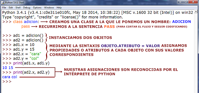 APRENDER A PROGRAMAR CON PYTHON: CLASES I