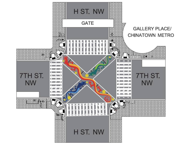 Rebuilding Place in the Urban Space: Crosswalk treatments