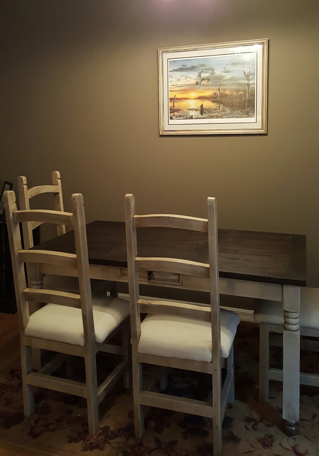 Get inspired with the Blissful M: Vile to Charming: Dining Room table ...