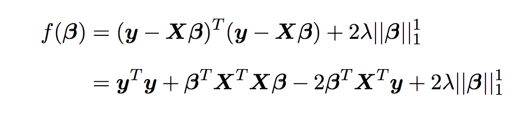 Penalized regression from summary statistics