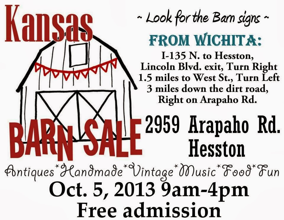 Random Road Creations: Kansas Barn Sale!!!