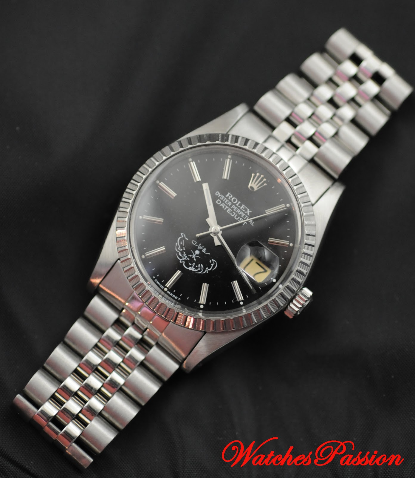 Watches Passion: Rolex Datejust Saudi Logo