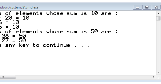 Write Java Program To Find All Pairs Of Elements In An Array Whose Sum ... Write Java Program To Find All Pairs Of Elements In An Array Whose Sum ...