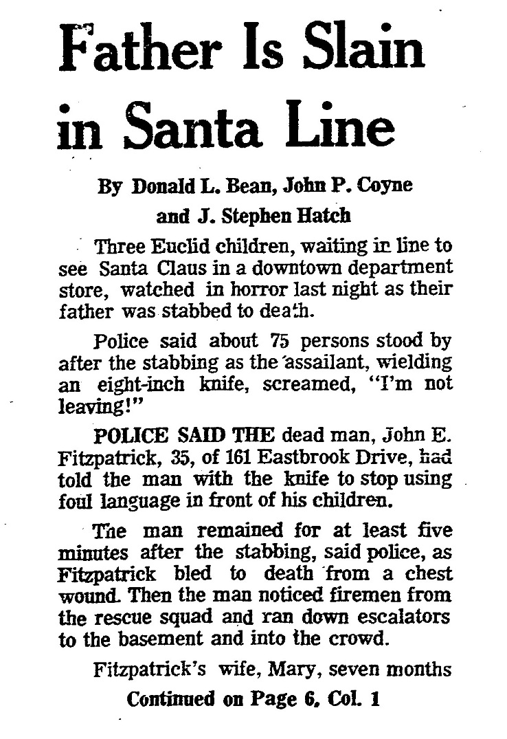Frank's Place: Higbee's Santa Line Murder