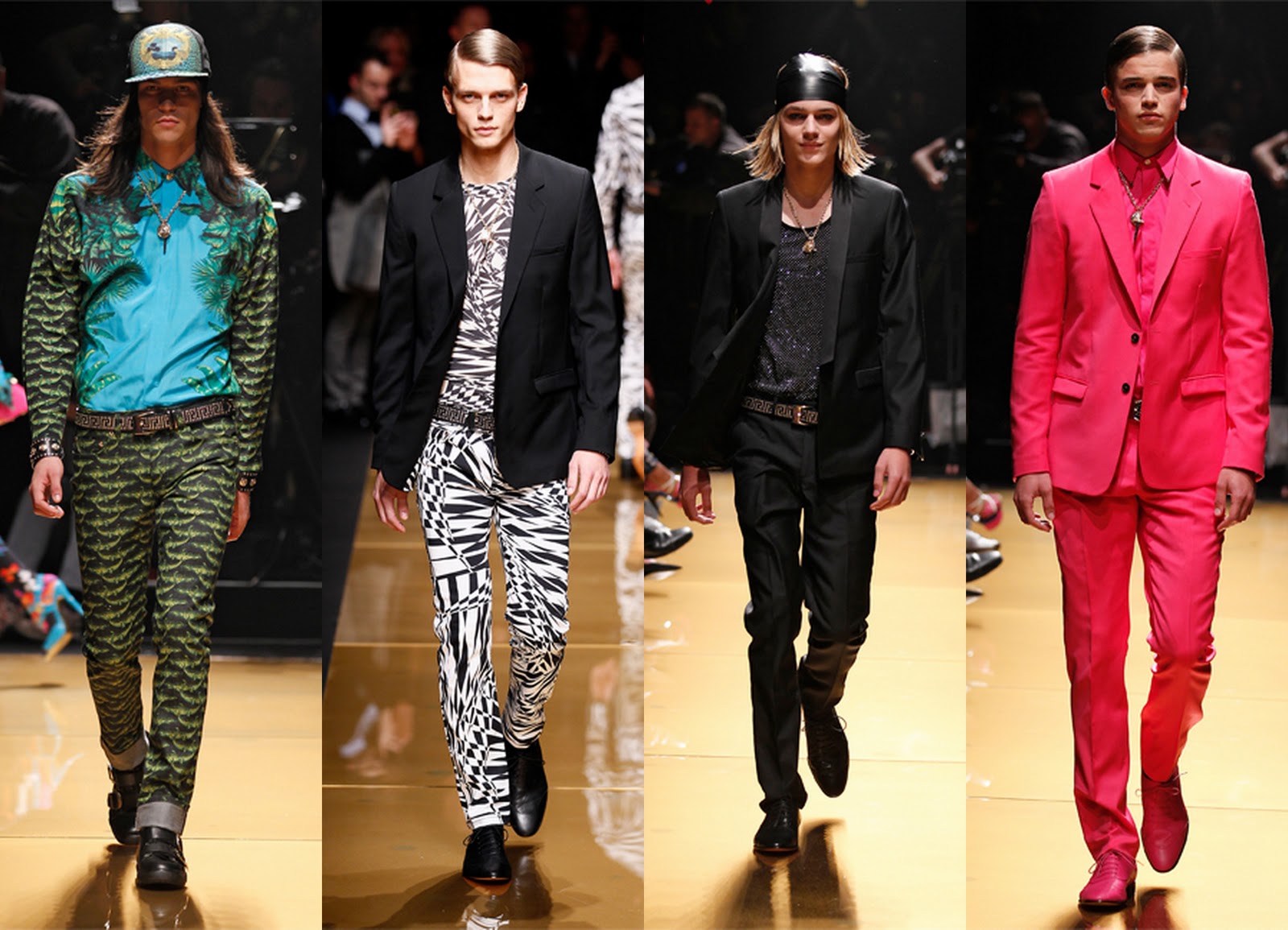 VERSACE FOR H&M - CATWALK SHOW | OLI-WORLDS