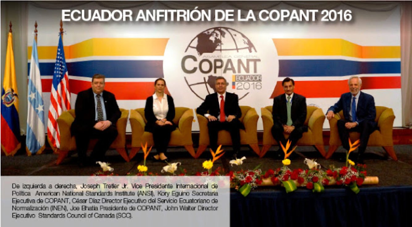 INEN Ecuador : Ecuador fue sede de la Asamblea General de la Comisión ...