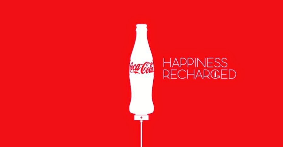 Doodle: Coca Cola = HAPPINESS