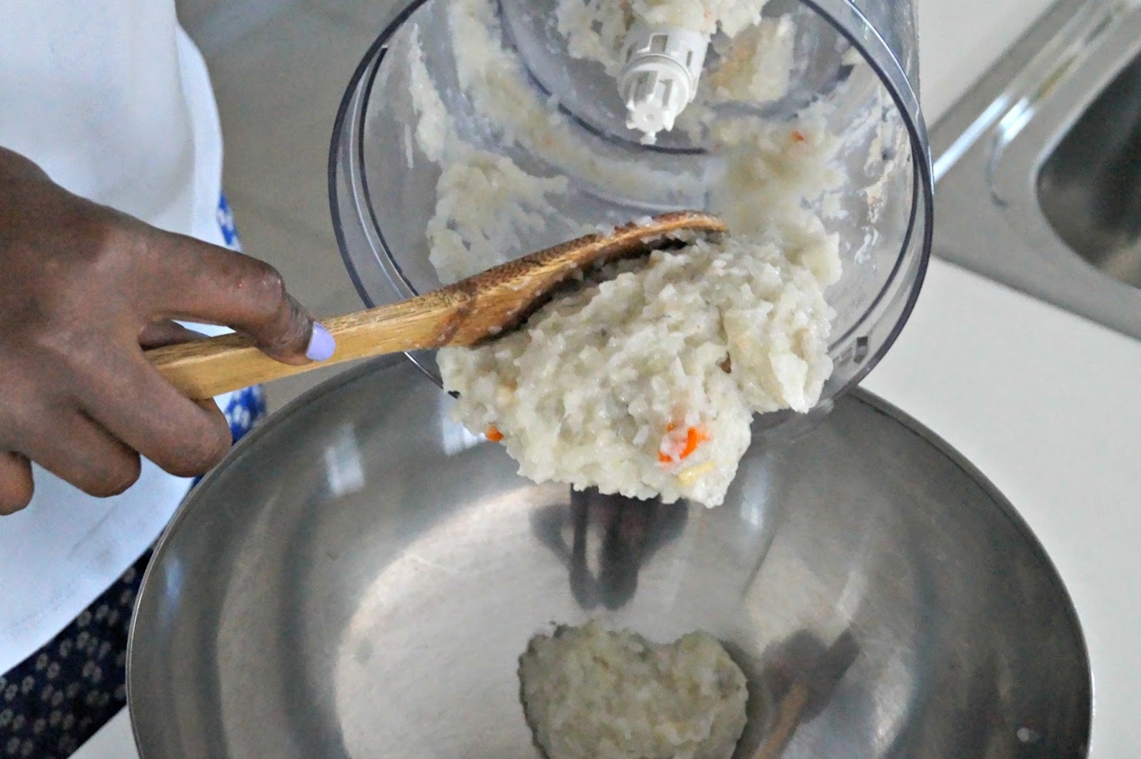 Basa Fillets Stuffed with Kalalu (Green) and Prawns Serve with Warm ...