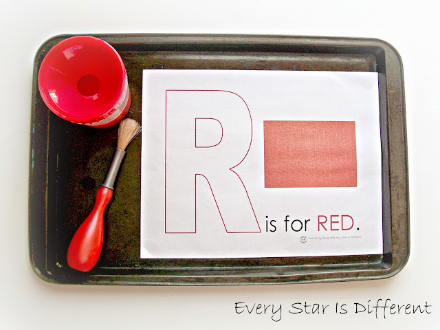Montessori-inspired Red Activities for Tots & Preschoolers - Every Star ...