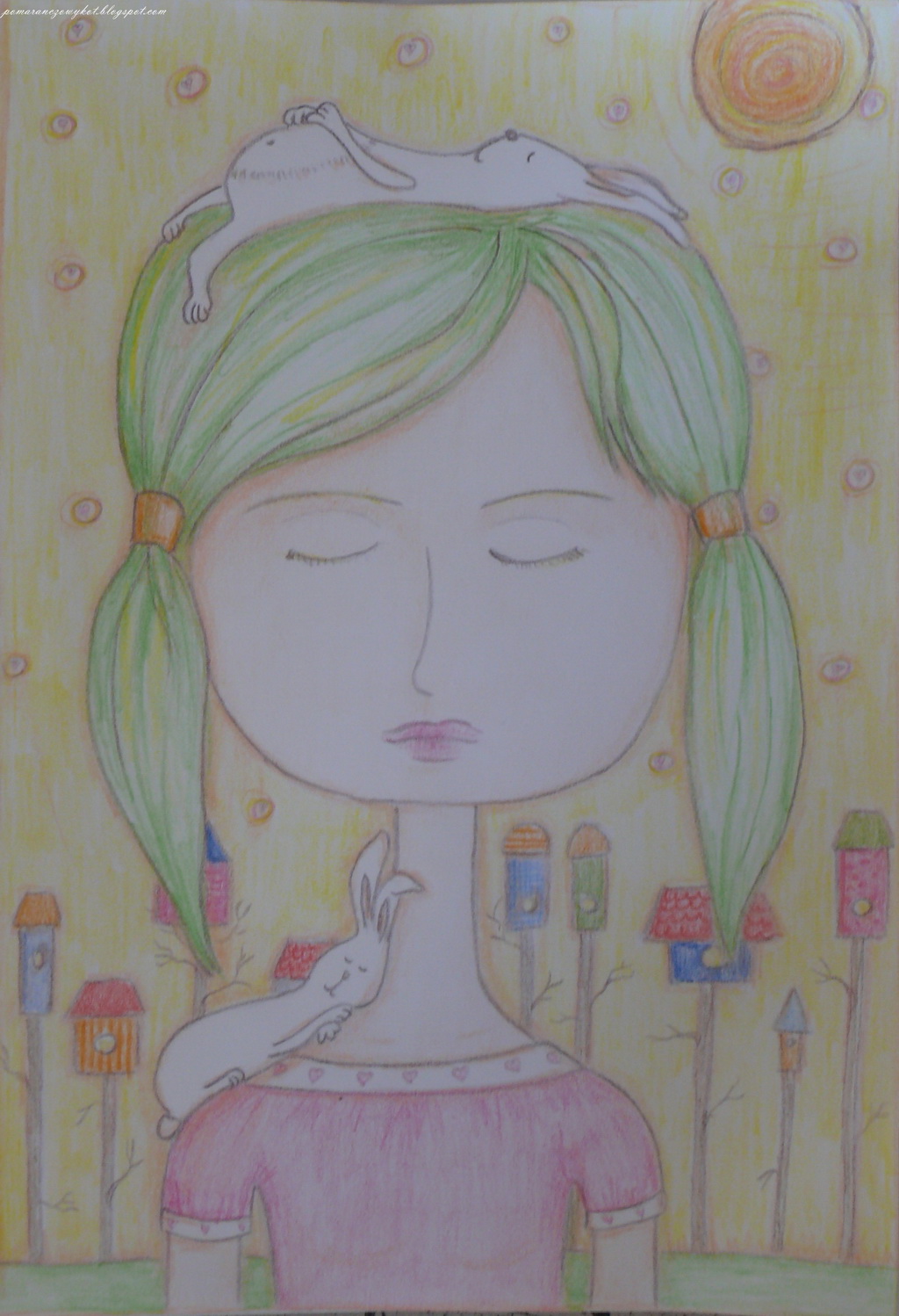 Pomaranczowy Kot: Rysunki