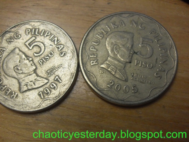 The cH@0+!c Yesterday: Coin Collection: Trivia about the Philippine 5 ...