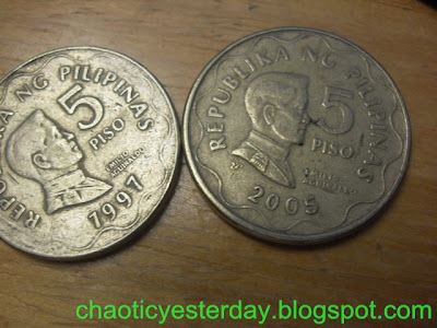 The cH@0+!c Yesterday: Coin Collection: Trivia about the Philippine 5 ...