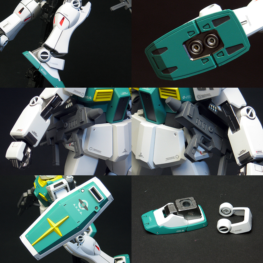 HGUC 1/144 GM II A.E.U.G. colors painted by zgmfxg