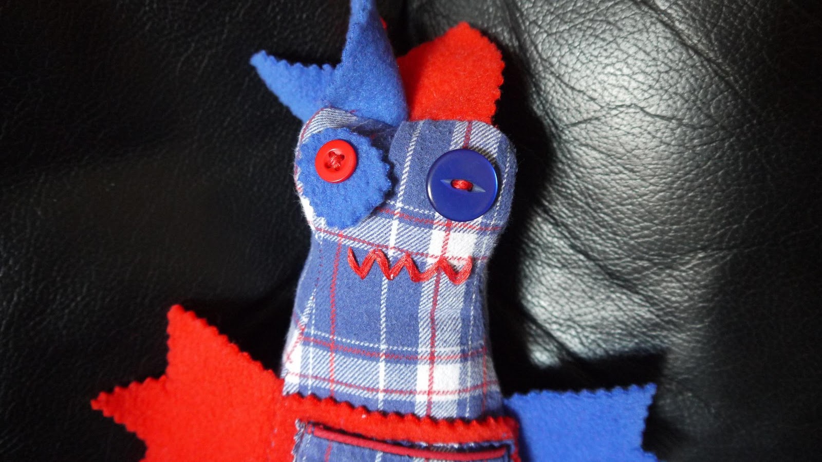 Inside the Wendy House: Keepsake Critters...My Mohawk Monster