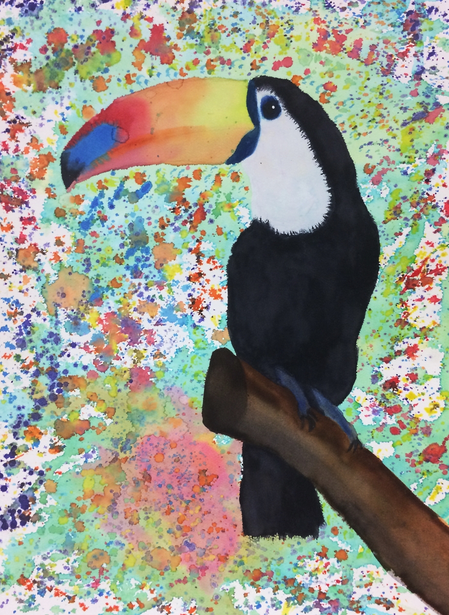 Cool Animals Splatter Paintings