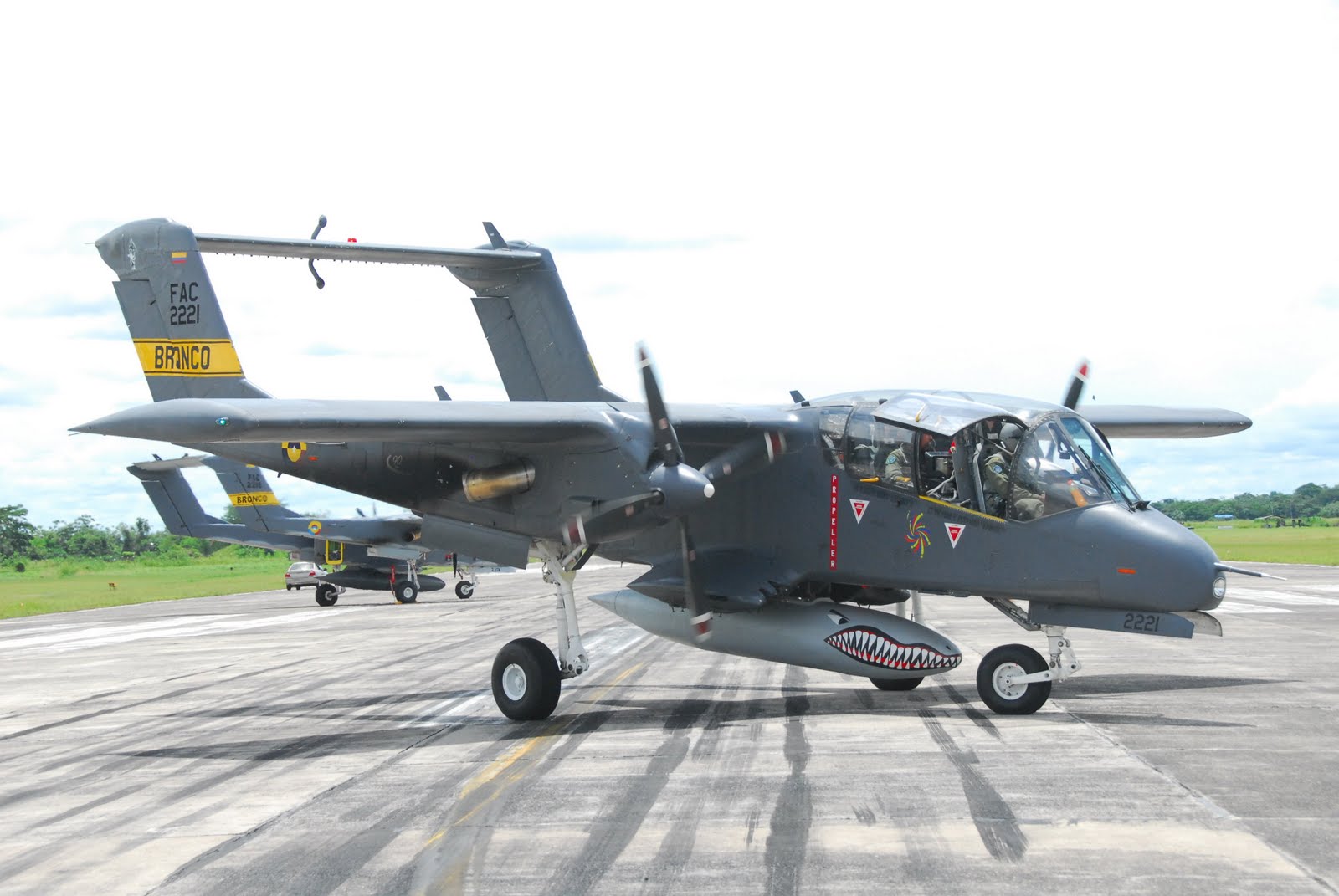 North American Rockwell OV-10 Bronco [F.A.C] | Ejército de Colombia