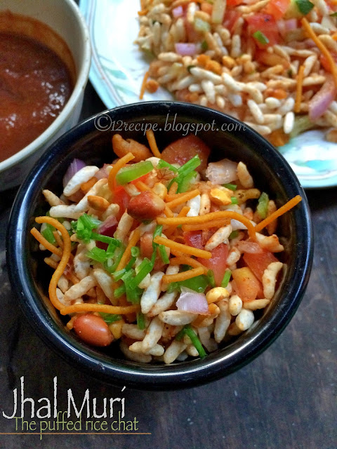 Jhal Muri- The puffed rice chat - FOOD LOVERS
