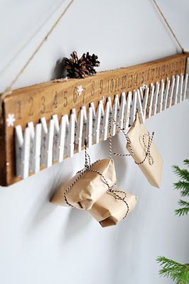 Horten Hobby: INSPIRASJON: LAG DIN EGEN PAKKEKALENDER