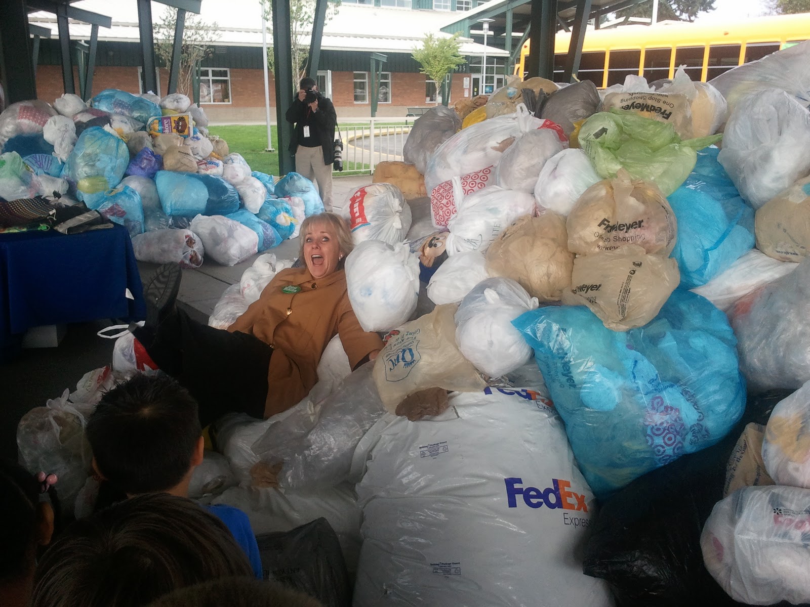 Highline School Superintendent Blog: At North Hill, It's in the Bag