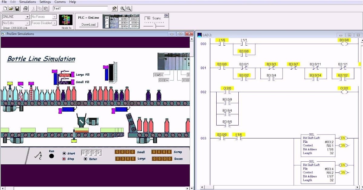 طرق البرمجة الخاصة ب Grafcet / SCADA / PLC / LADDER شرح مفصل من الالف للياء مع امثلة تطبيقية من ...
