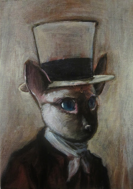 One Painting a Day: Degas' Cat