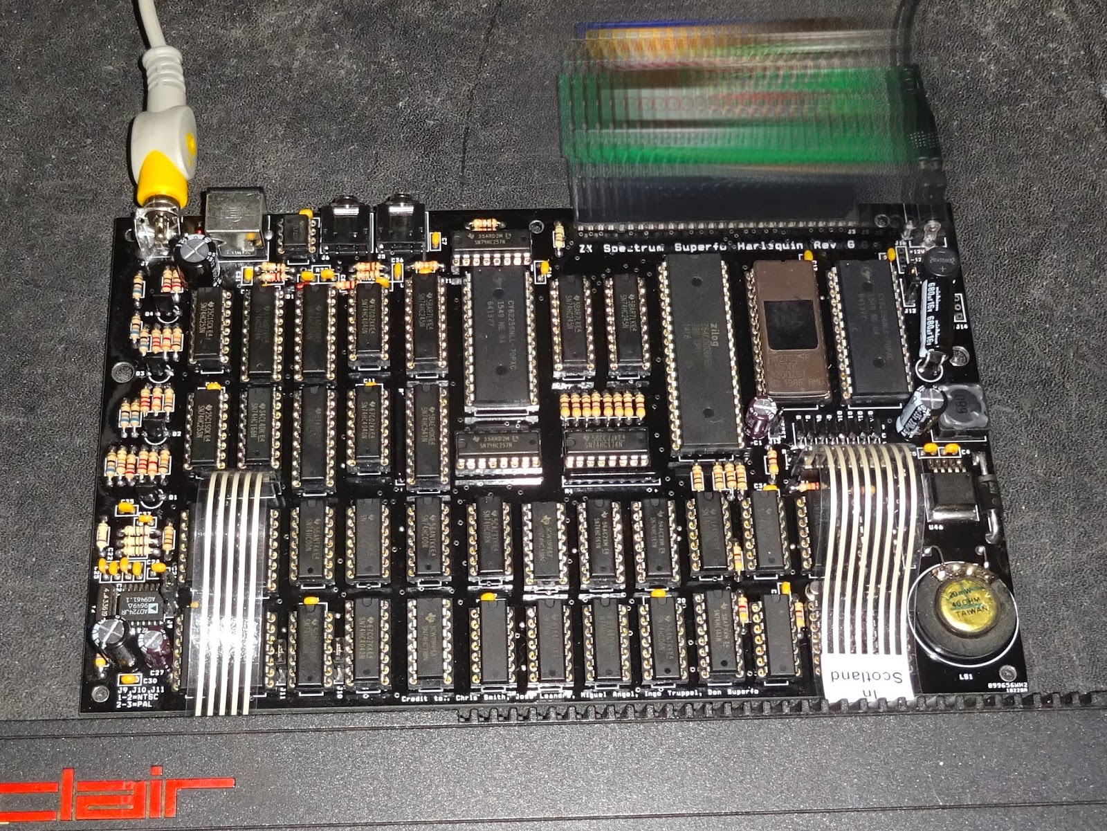 Tynemouth Software: Building a Harlequin ZX Spectrum Clone