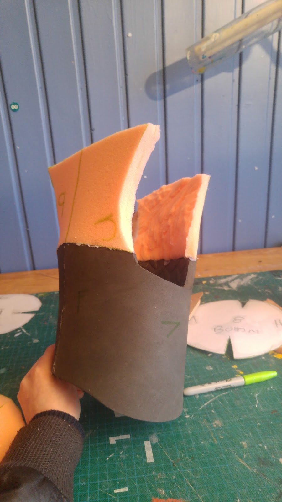 The Prop Solve : Foam Fabricated Creature Suit!