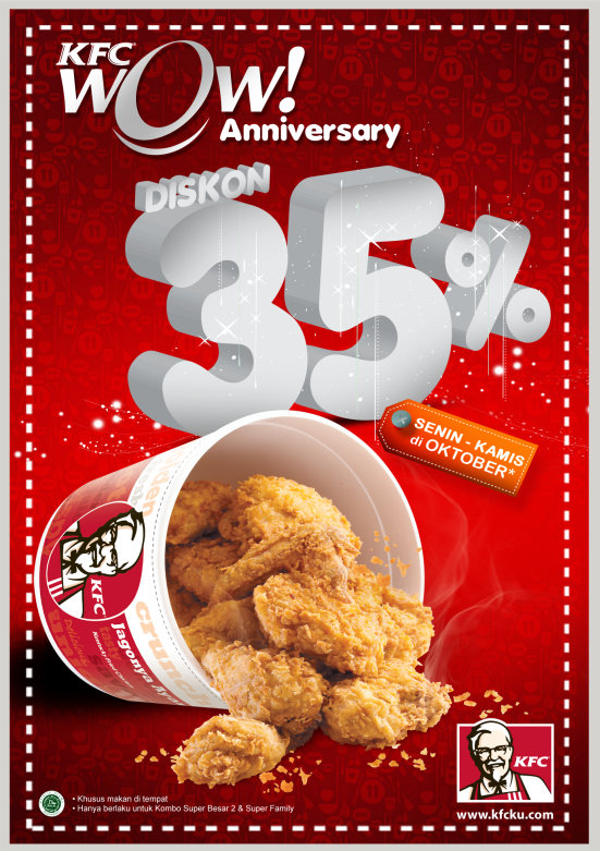 Ultah ke 35 KFC Promo | Harga Menu Info