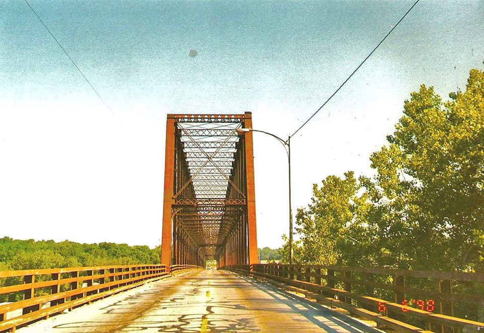 Industrial History: 1887-2001 Chouteau Bridge In Kansas City, MO
