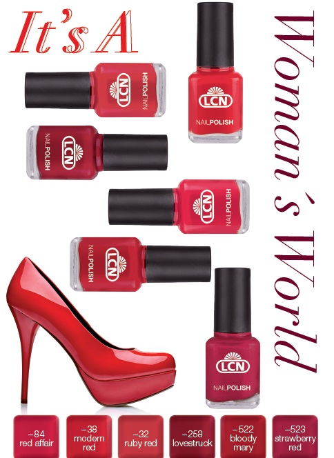 Betty Nails: LCN - Nail Polish Color Guide