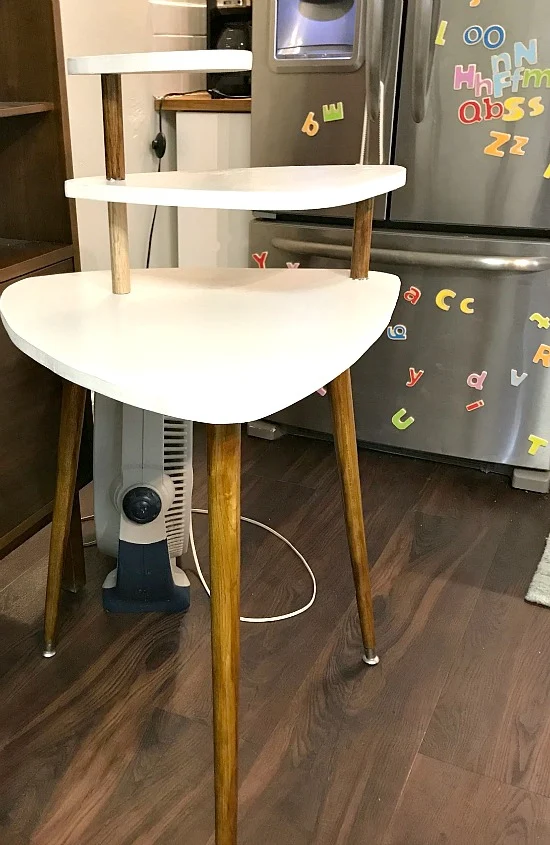 How to Make a Mid Century Modern DIY Side Table