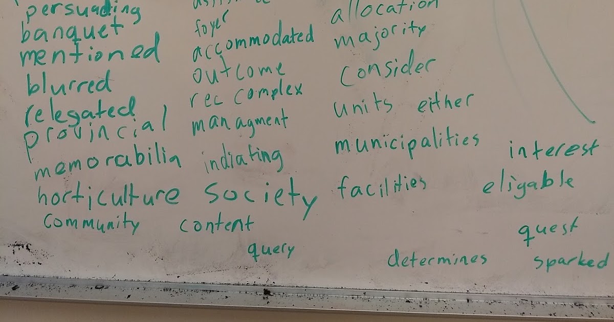 Vocabulary Lists vocabulary-lists