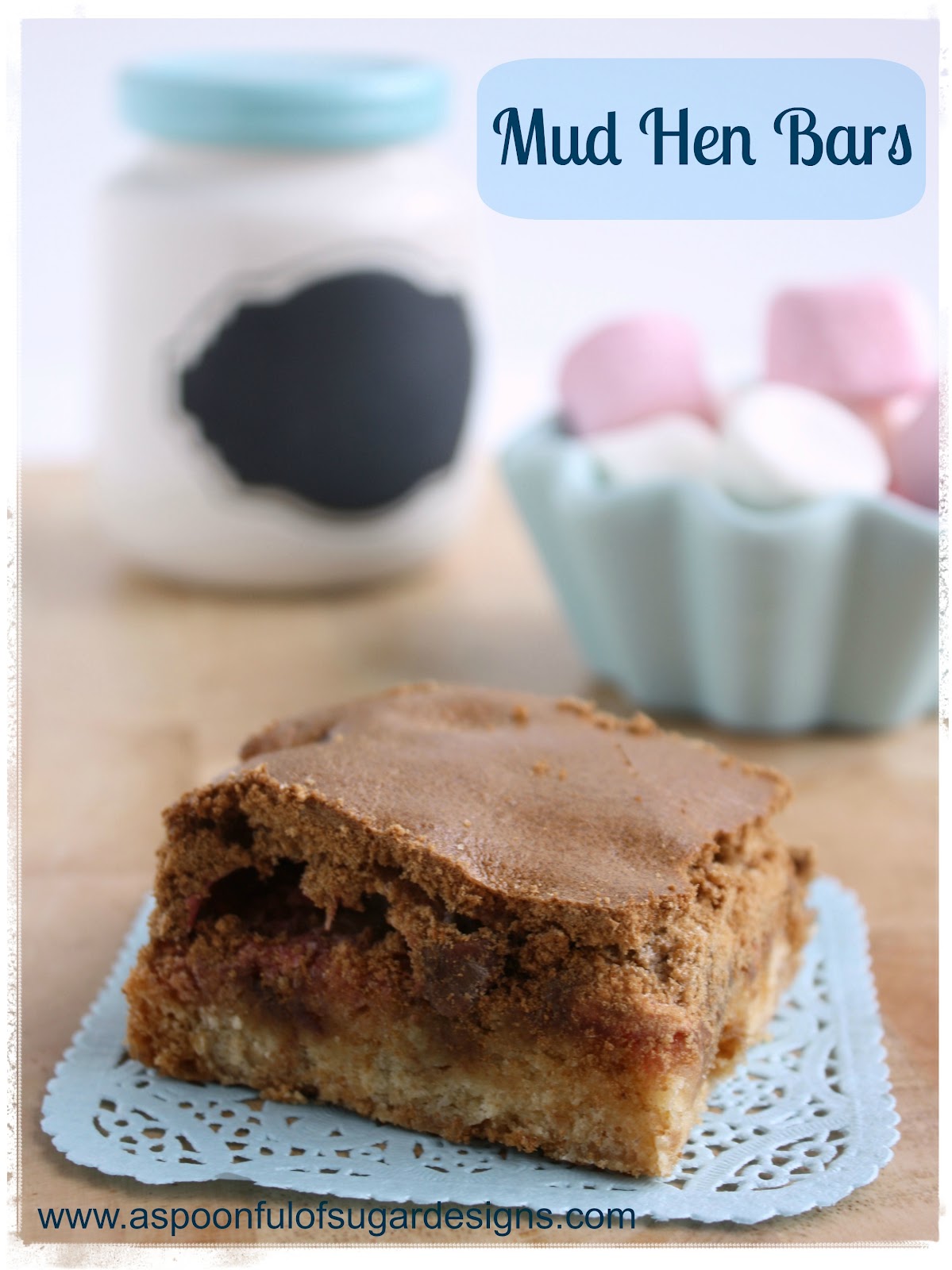 Mud Hen Bars - A Spoonful of Sugar