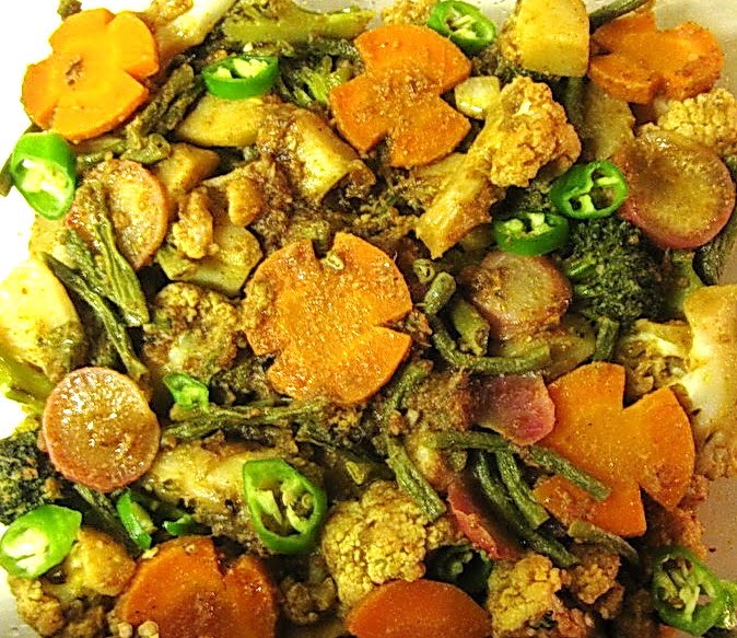 Rummana's Kitchen: Shobji Korma (Vegetable Korma)