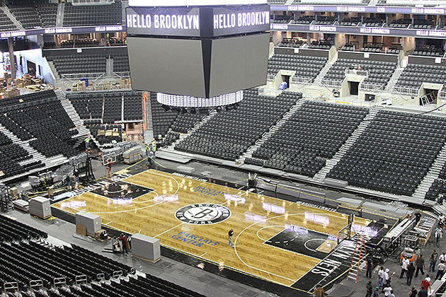 URBAN M.E.S.S. MAGAZINE!: "THE BROOKLYN NETS UNVEIL THE NEW ARENA COURT"