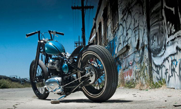 the line begins to blur: Less Is More , 1965 BSA Lightning