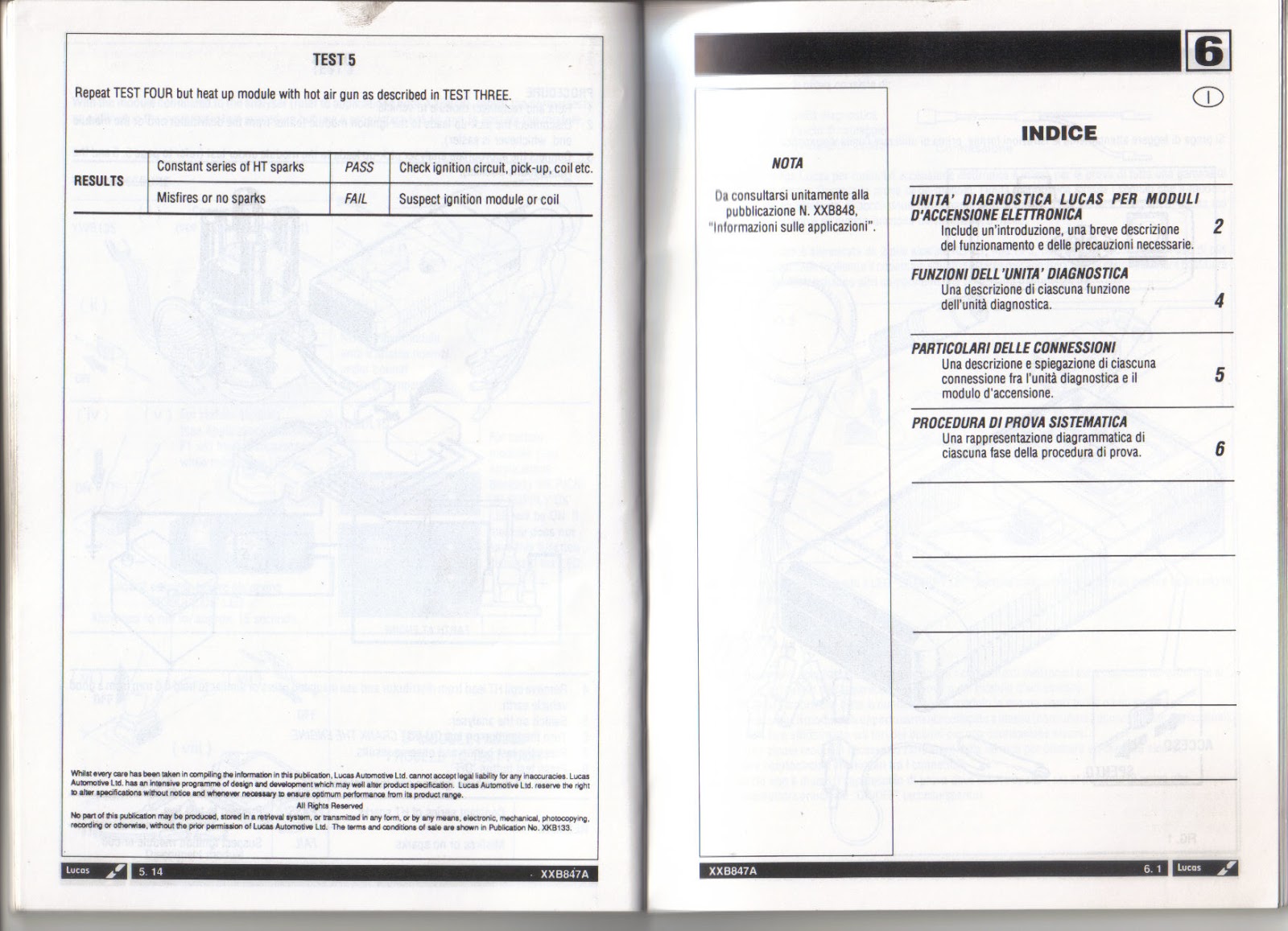 Lotus Excel Restoration: Lucas YXB135 ignition (igniter) module tester