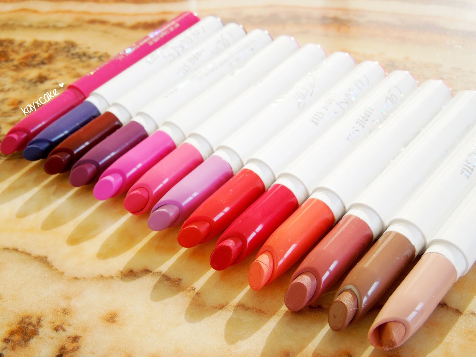 Kay Cake Beauty: COLOURPOP Matte X Lippie Stix ♡ 13 Shades Lip Swatches