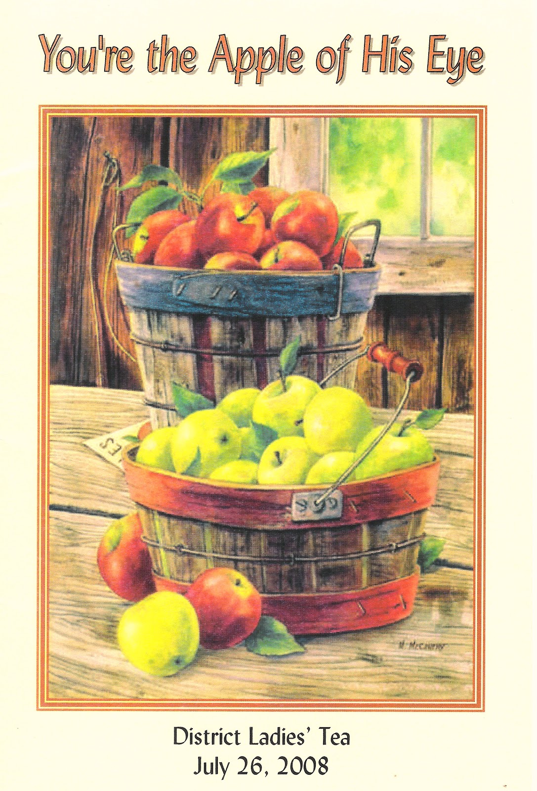 Relevant Tea Leaf: An Apple Themed Picnic Tea