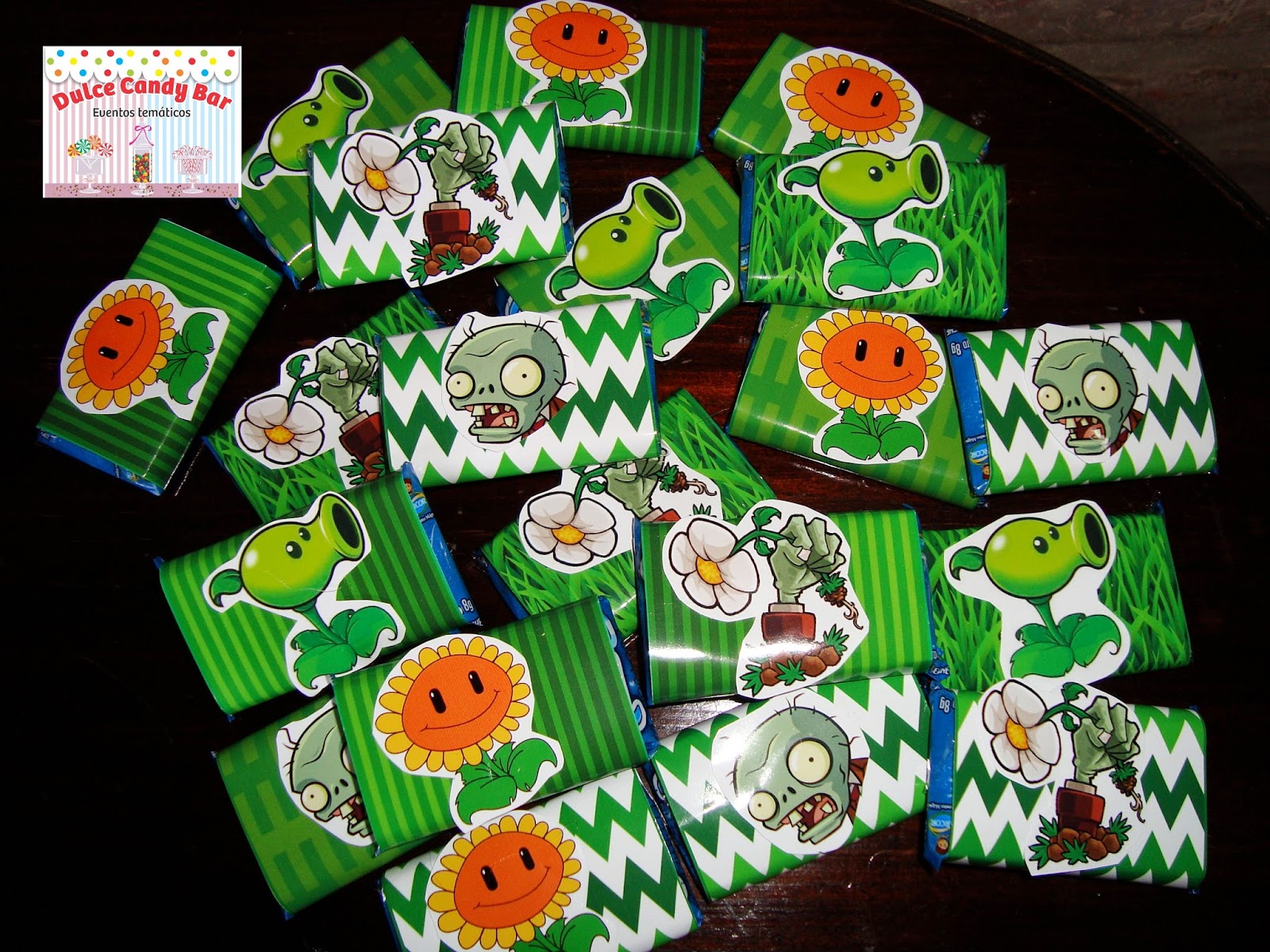 Dulce Candy Bar | Eventos Temáticos: Plants vs. Zombies