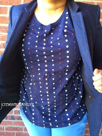 J. Crew Stacked Sequin Shell - Really Rynetta