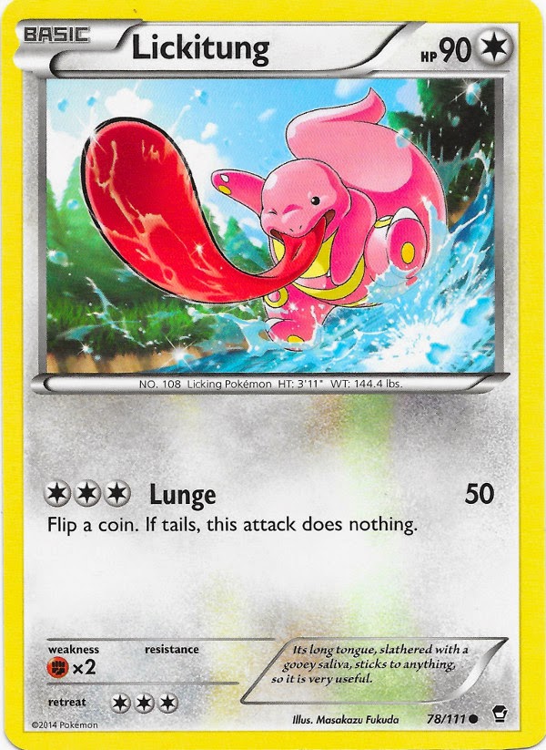Lickitung -- Furious Fists Pokemon Card Review | PrimetimePokemon's Blog