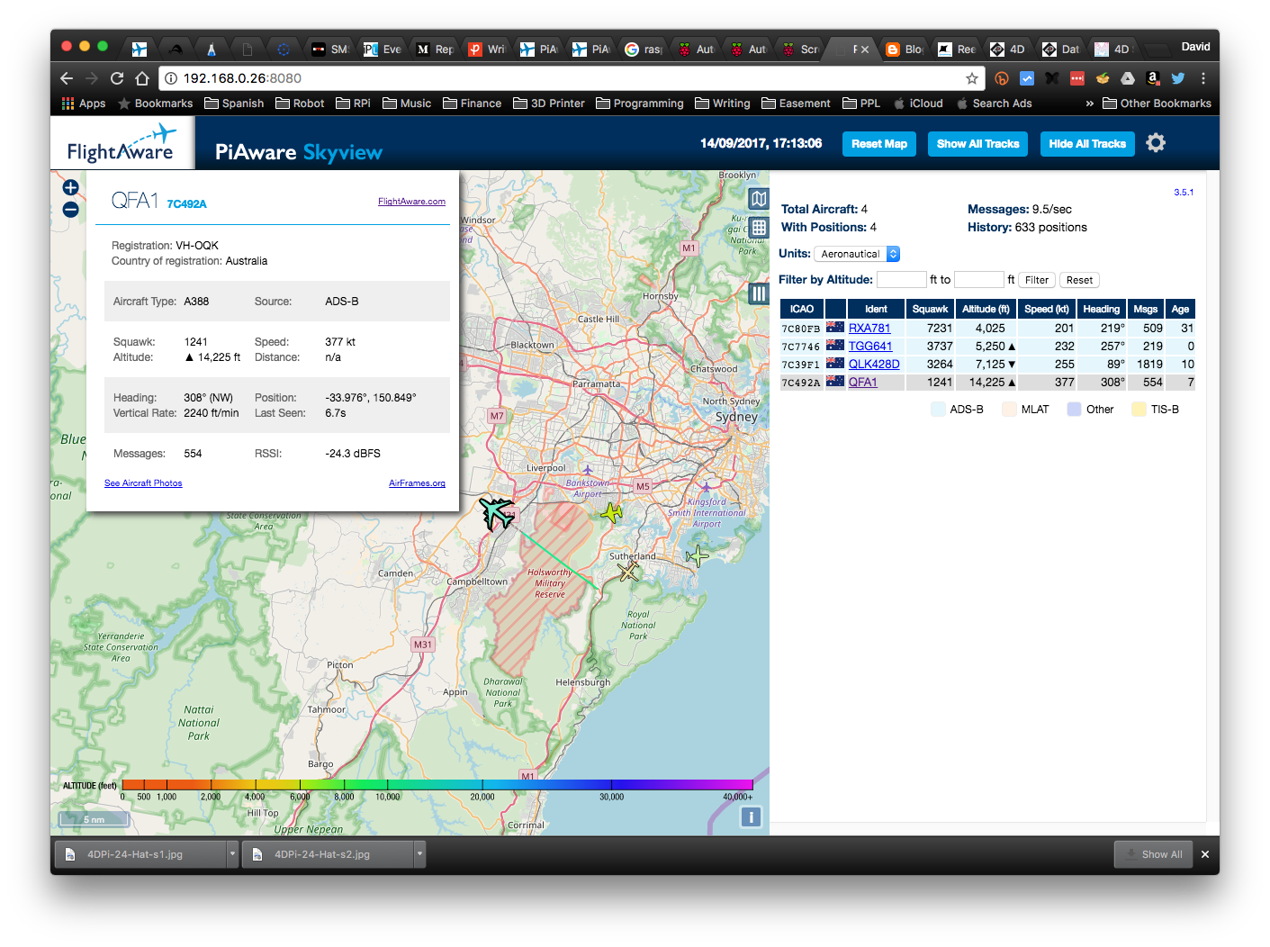 Reefwing Robotics: Flight Tracking (ADS-B) using the Raspberry Pi