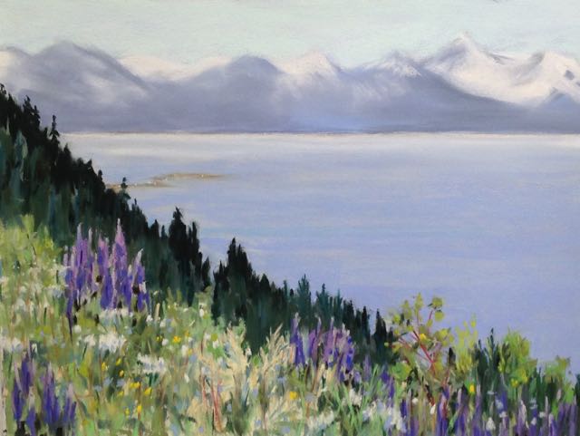 Rodrica Tilley's Fifty State Plein Air Painting Project: Alaska!!!