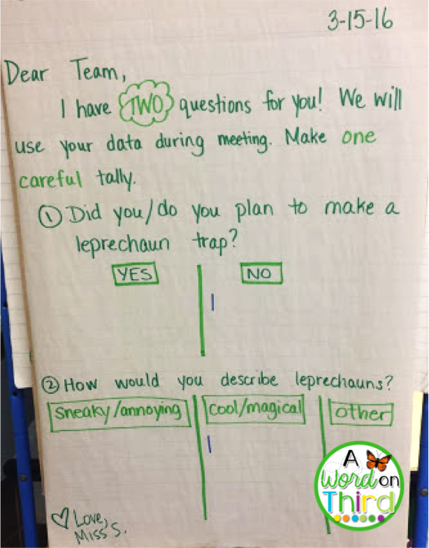 How To Best Fit Math Into Morning Meetings | A Word On Third