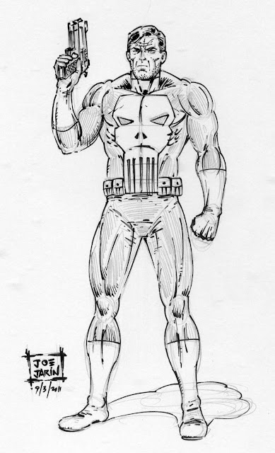 The Comic Book Art of Joey Jarin: How 'I' Draw The Punisher