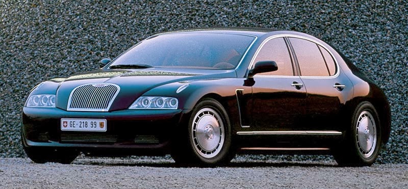 Car Style Critic: Giugiaro's Bugatti EB218 Concept Car