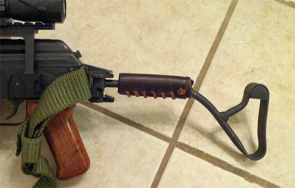 Guntopia: Leather cheek pad